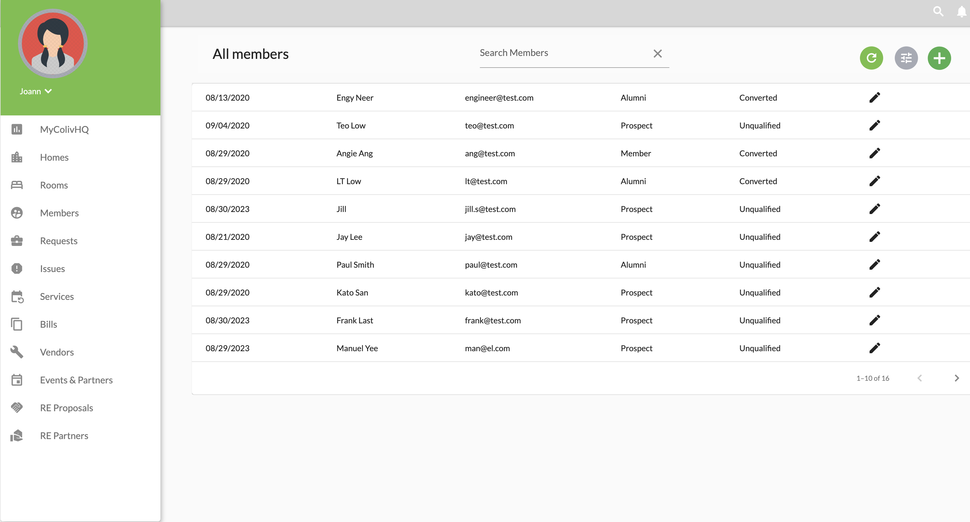 Customer Management Software - ColivHQ